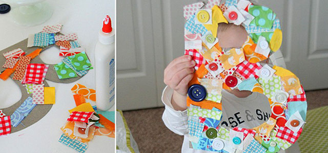 Manualidades de letras del abecedario - Imagui